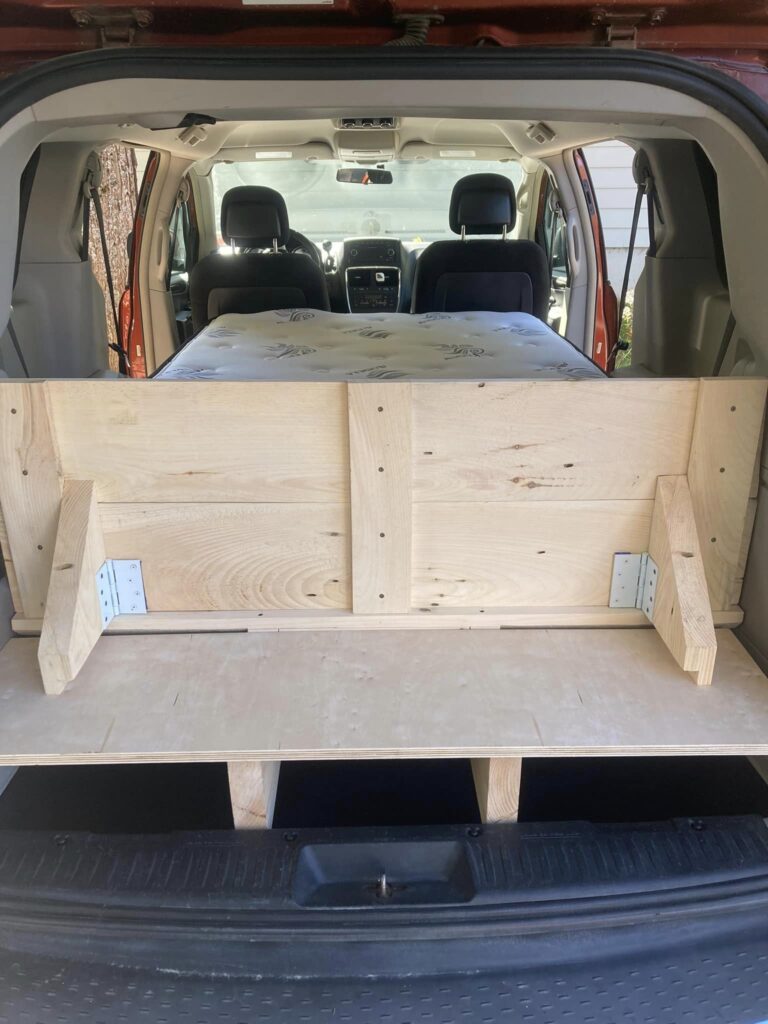 How To Convert A Dodge Caravan For Camping - Nola Noreen!